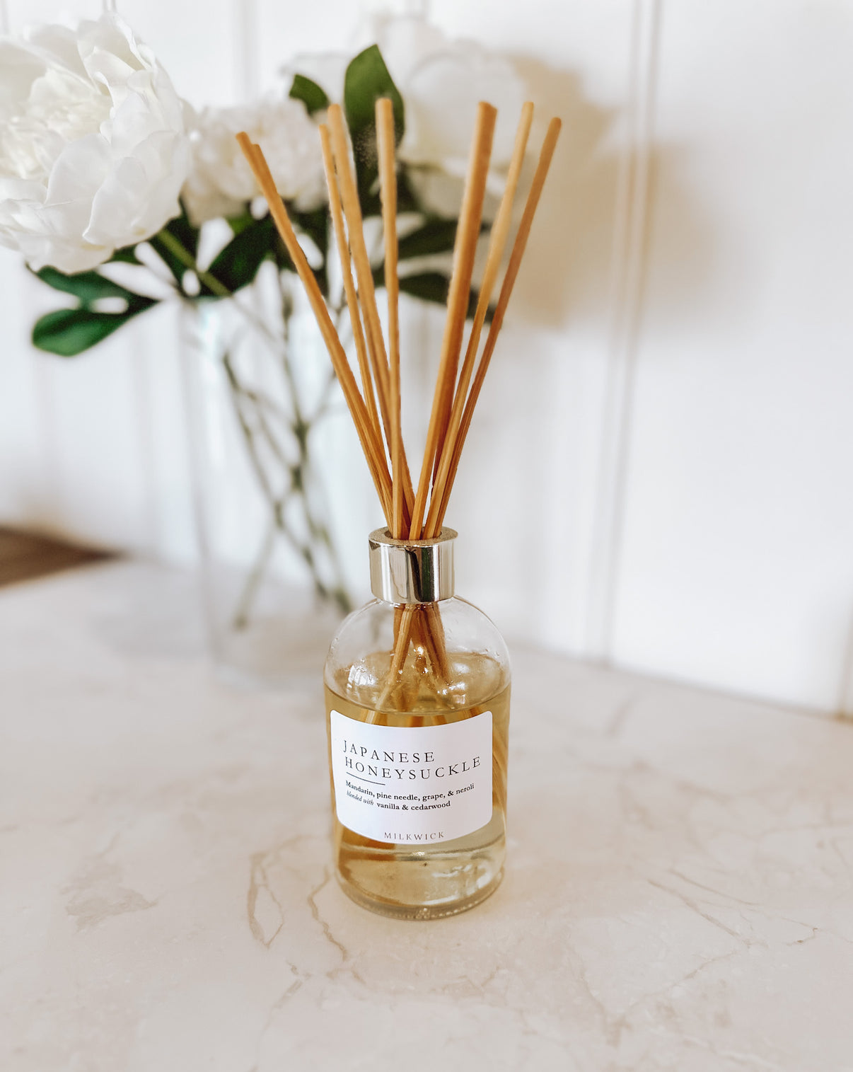 Japanese Honeysuckle Reed Diffuser – Milkwick